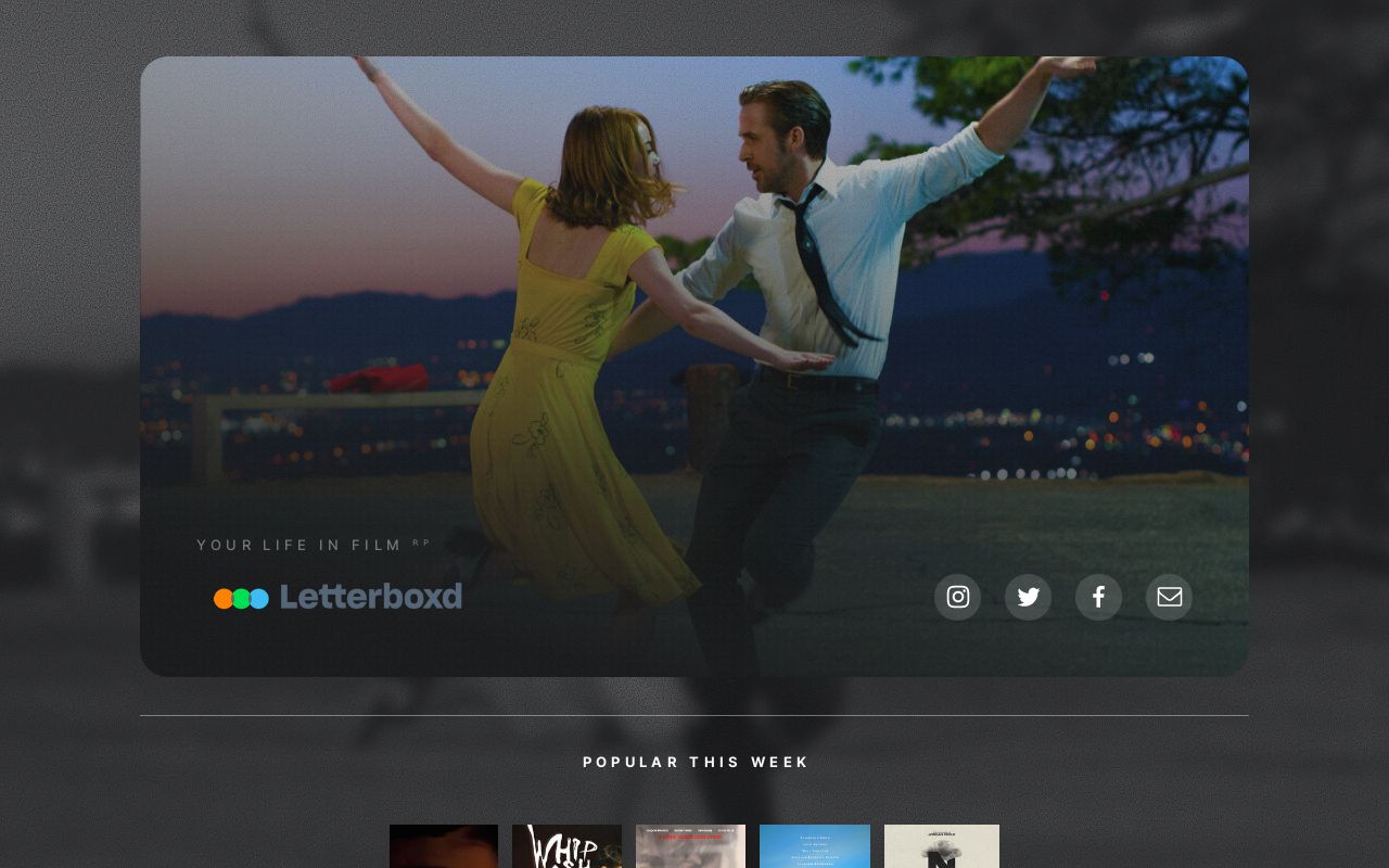 Join Us: Letterboxd